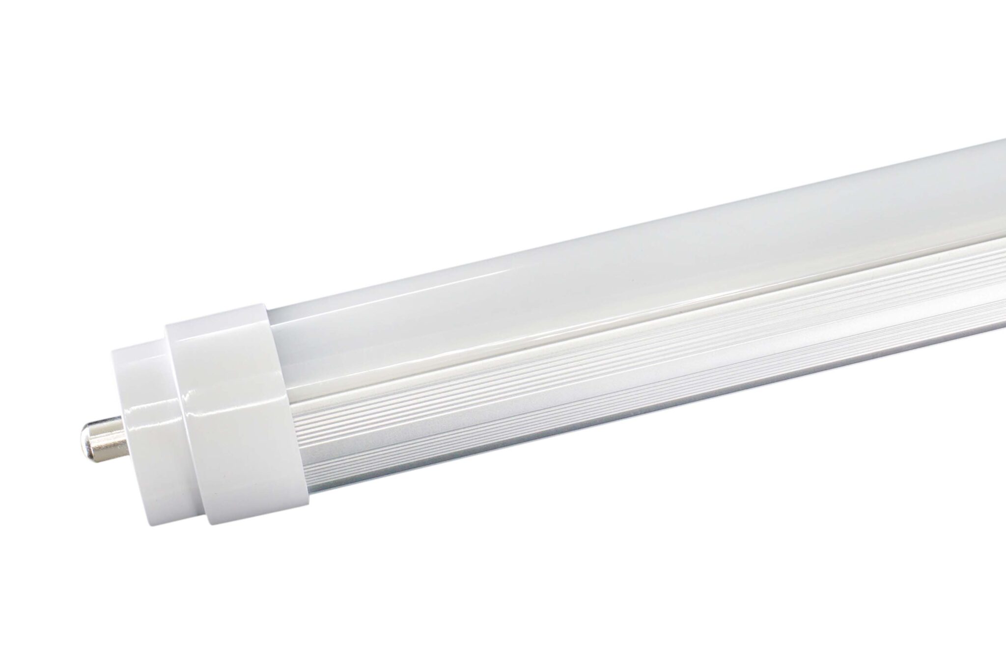 Plug & play 6ft T12 single pin LED replaces 55 watt F72T12 w/o rewiring.